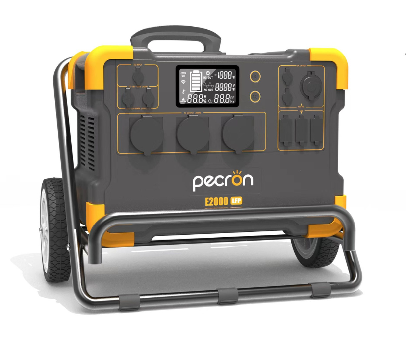 PECRON E2000LFP + 6 SOLAR PANEL AURORA200 (200W 36V) - THETATAU HOME