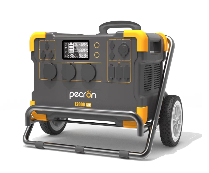 PECRON E2000LFP + 6 SOLAR PANEL AURORA200 (200W 36V) - THETATAU HOME