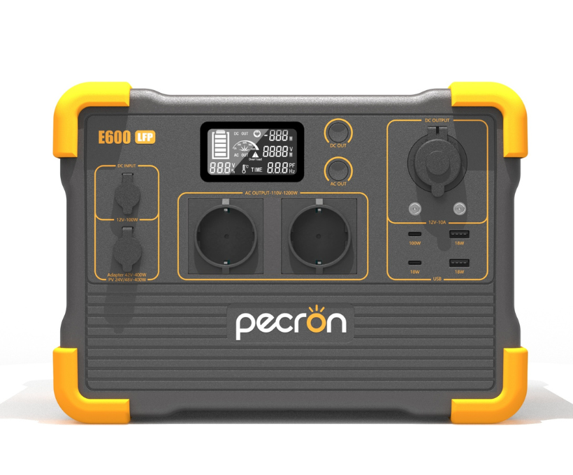PECRON E600LFP + 1 SOLAR PANEL AURORA200 (200W 36V) - THETATAU HOME